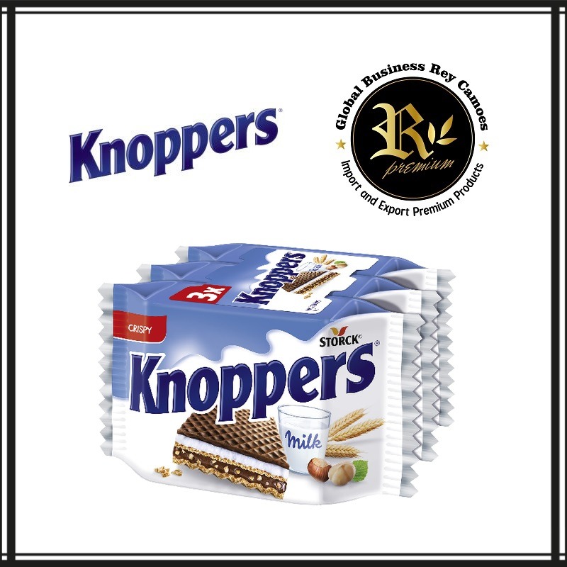 Knoppers Wafer Tripack 75 Grs - Rey Camoes
